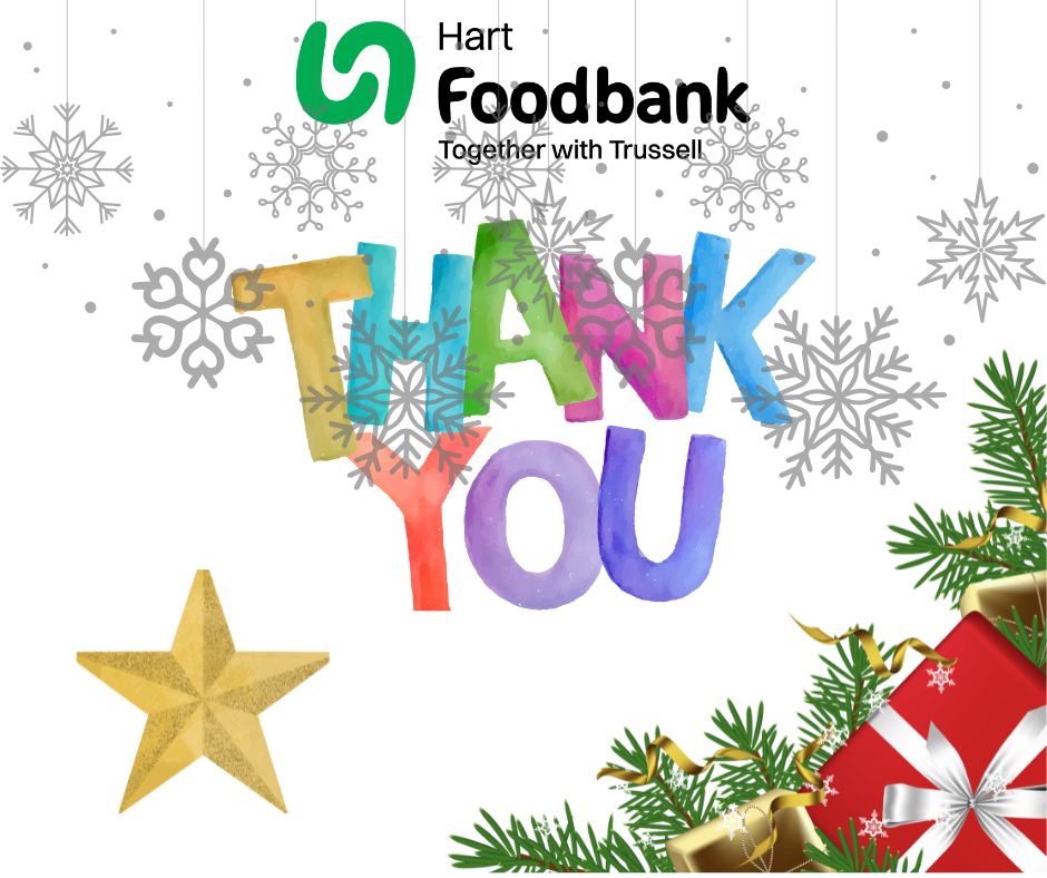 Thank you for your incredible support in 2024 | Hart Foodbank