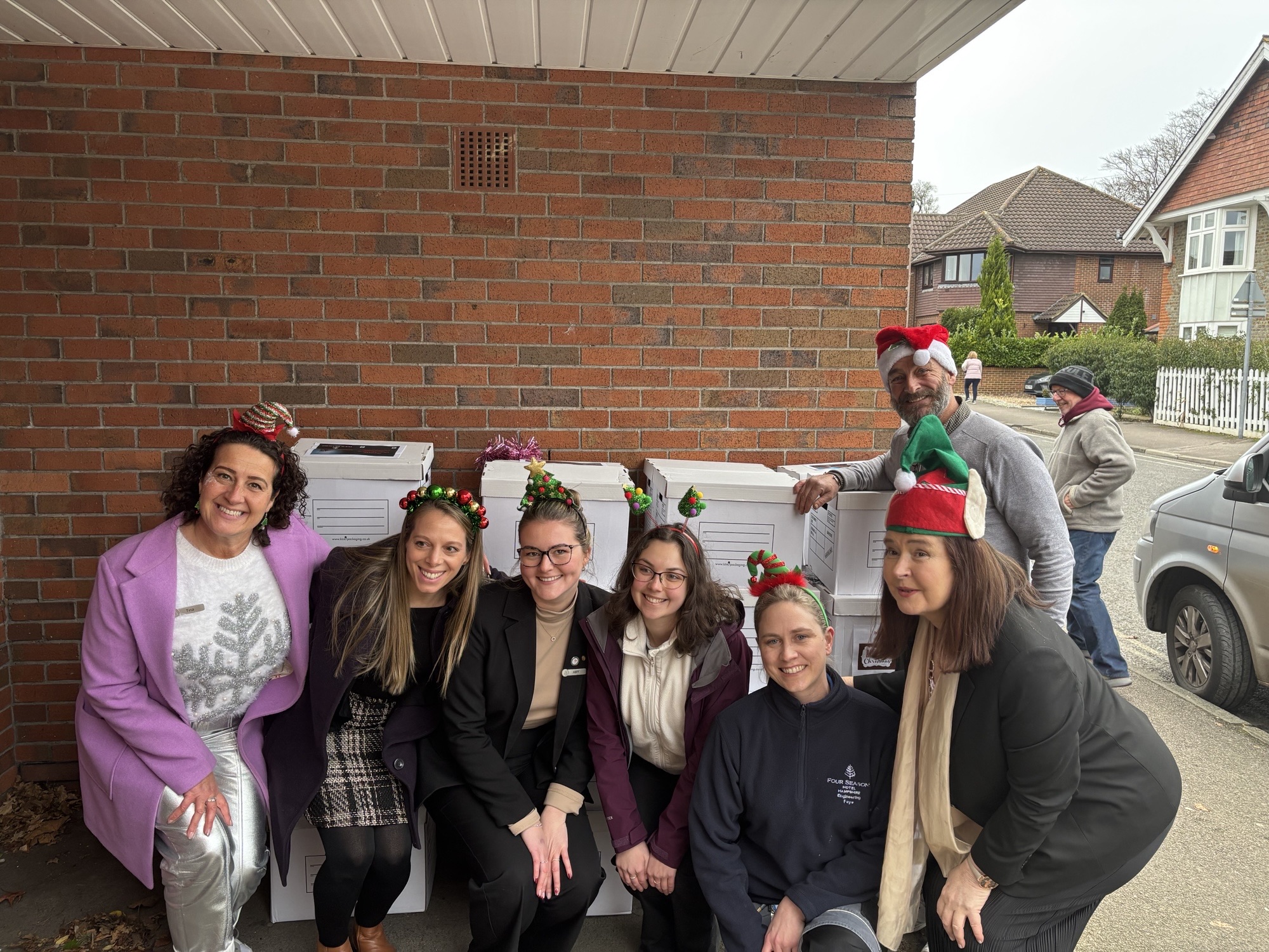 A huge thank you to the staff from the Four Seasons Hotel, Dogmersfield ...