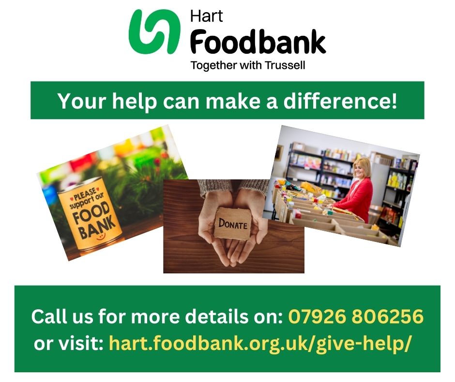 How you can help in 2025 | Hart Foodbank