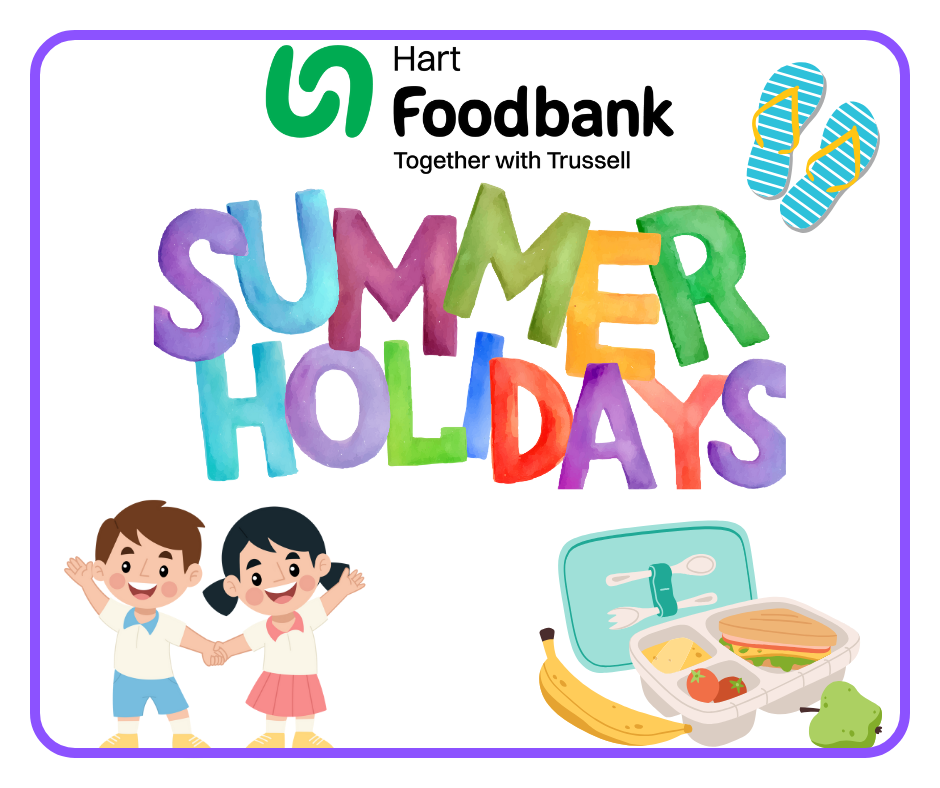 Help during the school summer holidays | Hart Foodbank