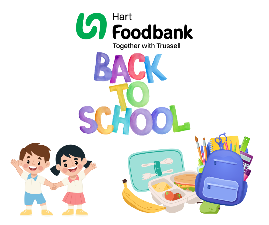 Back to school brings extra strain on UK food banks | Hart Foodbank