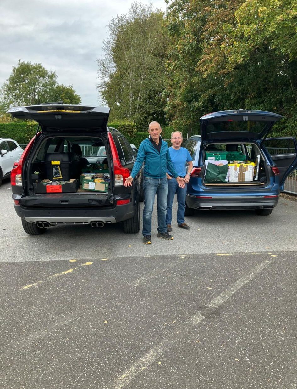 Huge harvest donation from Hook Infant School – thank you! | Hart Foodbank