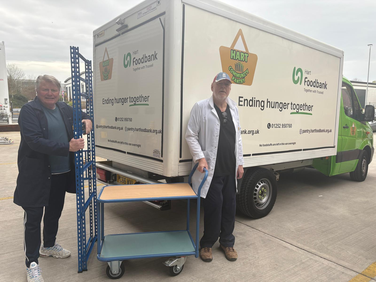 Thank you to Techpoint Ltd for their generous donation | Hart Foodbank