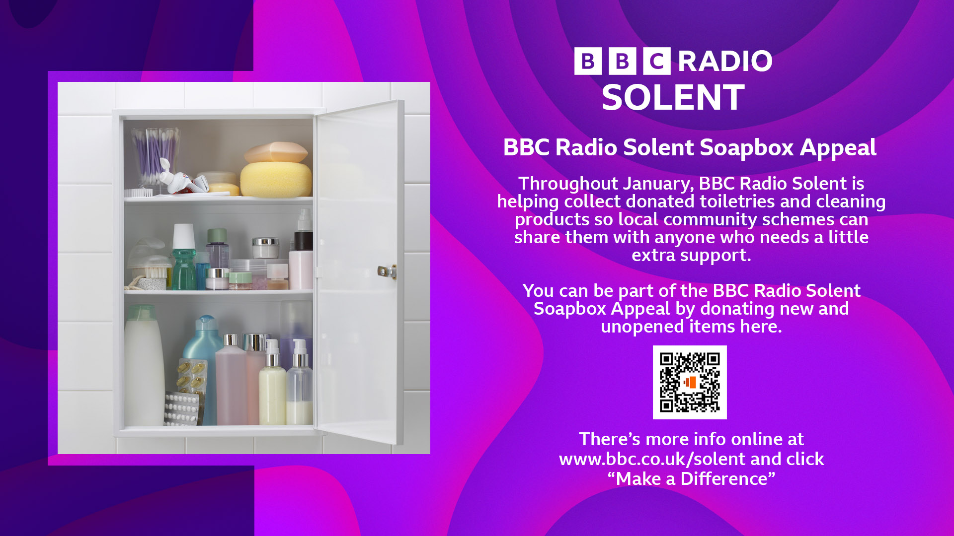 BBC Radio Solent Soapbox Appeal – January 2026 | Hart Foodbank